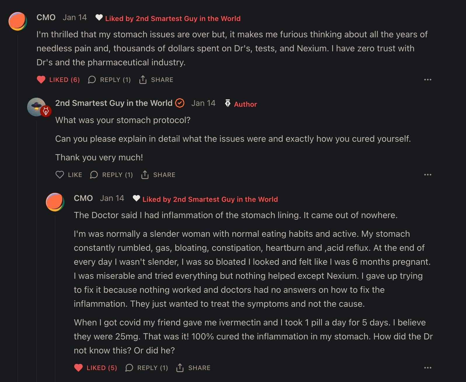 Ivermectin & Fenbendazole Subscribe Success Stories: Prostate Cancer ...