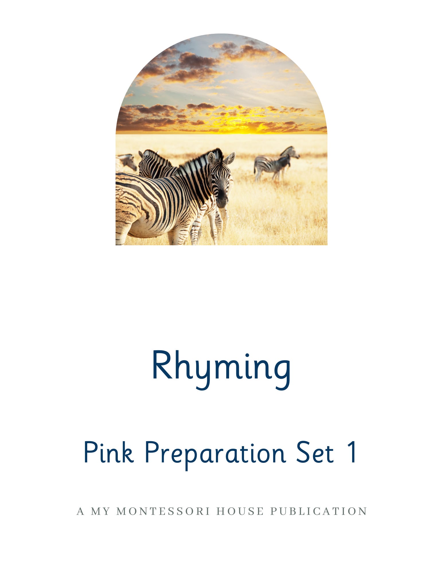 Rhyming for Reading Preparation - by Mercy