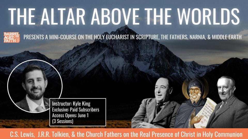 Why did Lewis, Tolkien, & the Fathers Believe in the Real Presence of ...