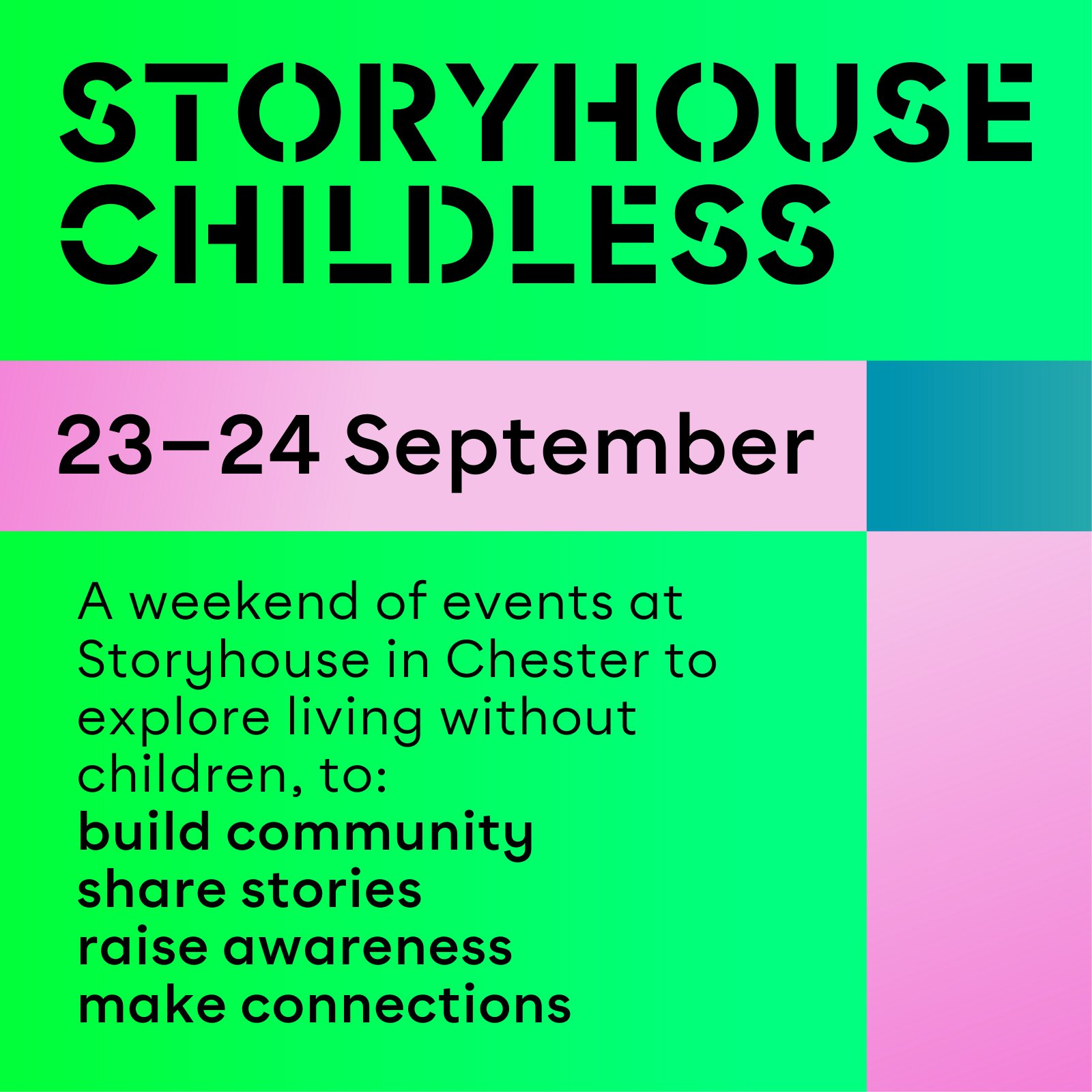 Creating community: Storyhouse Childless - by Andy Harrod