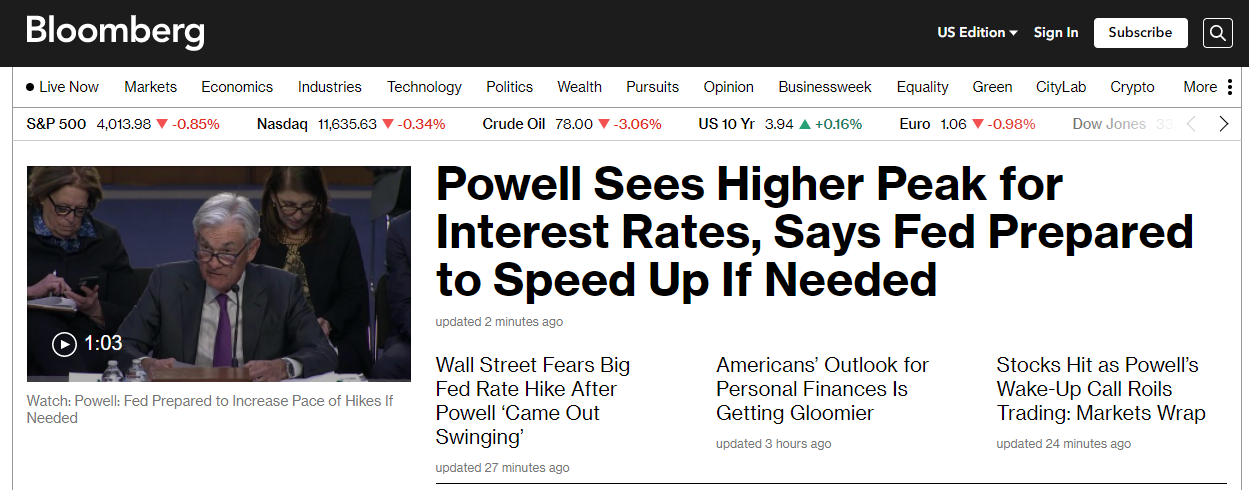 Powell sits down with the Senate - by Alan Baerlocher