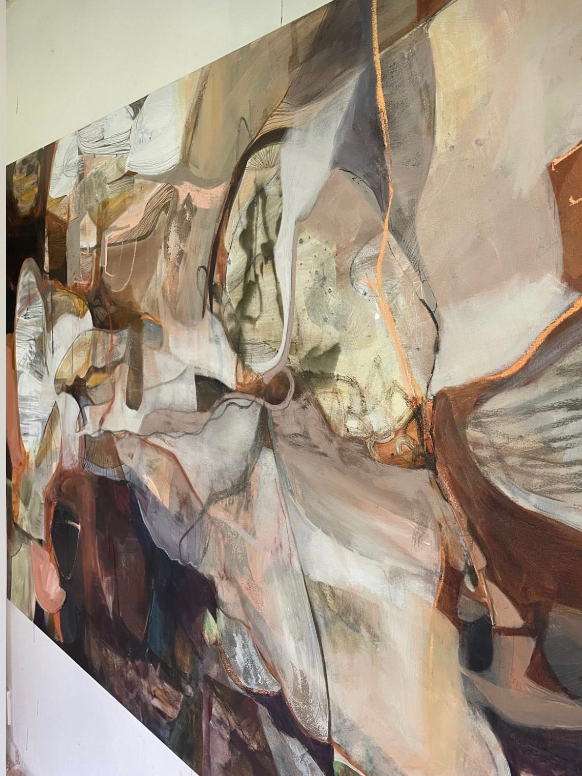 Nicola Bennett, abstract artist - by Amy Allen