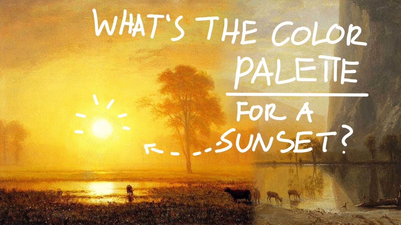 How to Create a Sunset Color Palette. - Victoria Yu Art