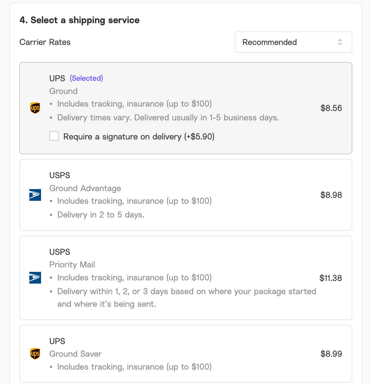 In-platform shipping labels, order claims updates, and shop by location ...