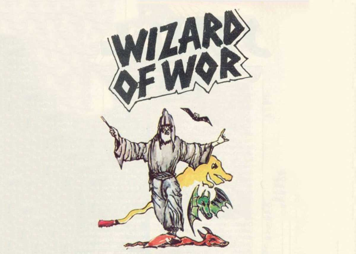 Wizard of Wor Art by Gary Scrace - The Retroist