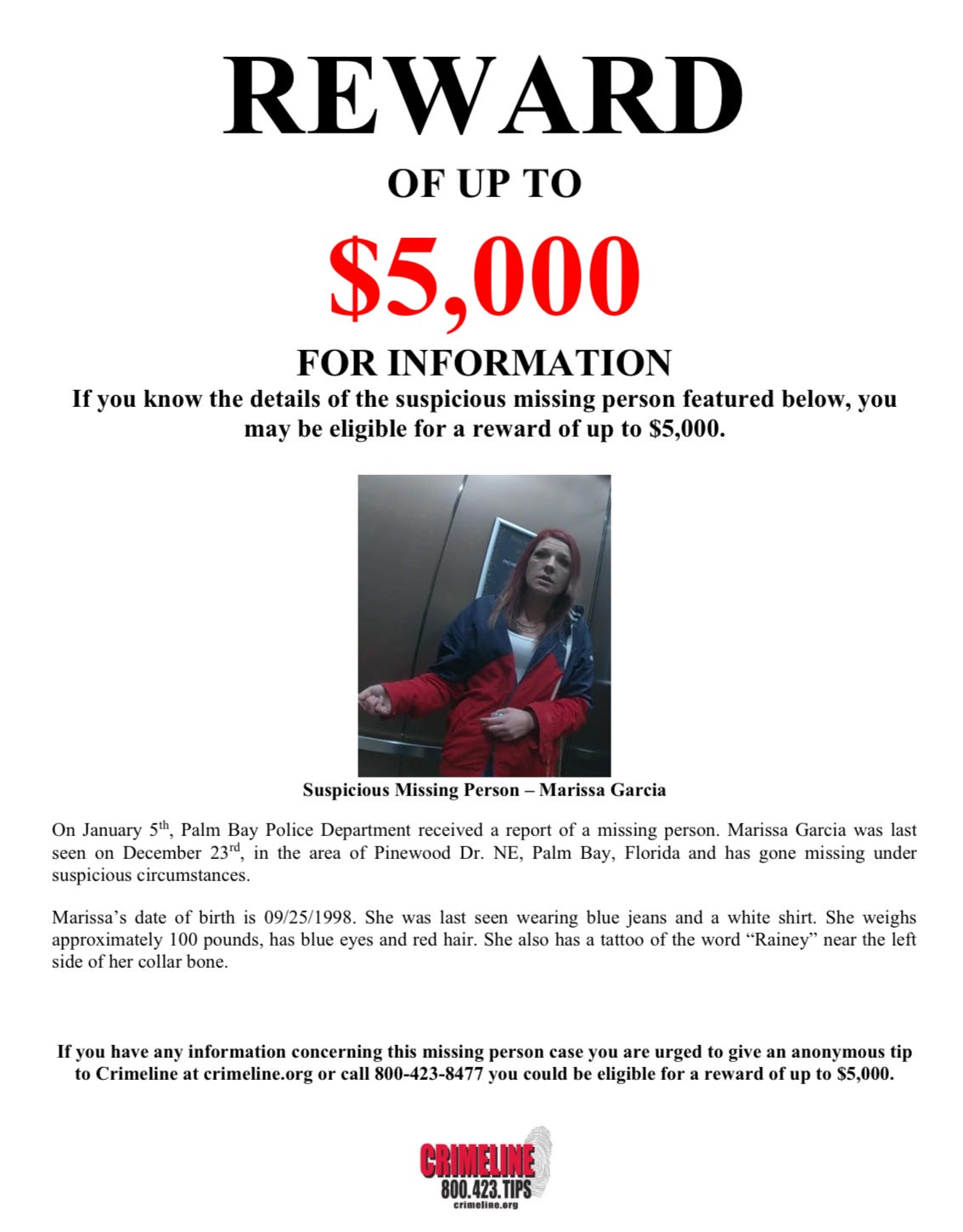 The Disappearance of Marissa Garcia: Unraveling the Mystery in Palm Bay