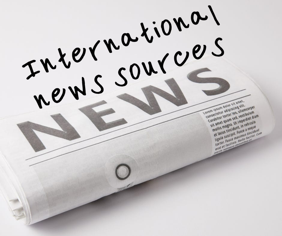 News sources to trust - On Being Useful