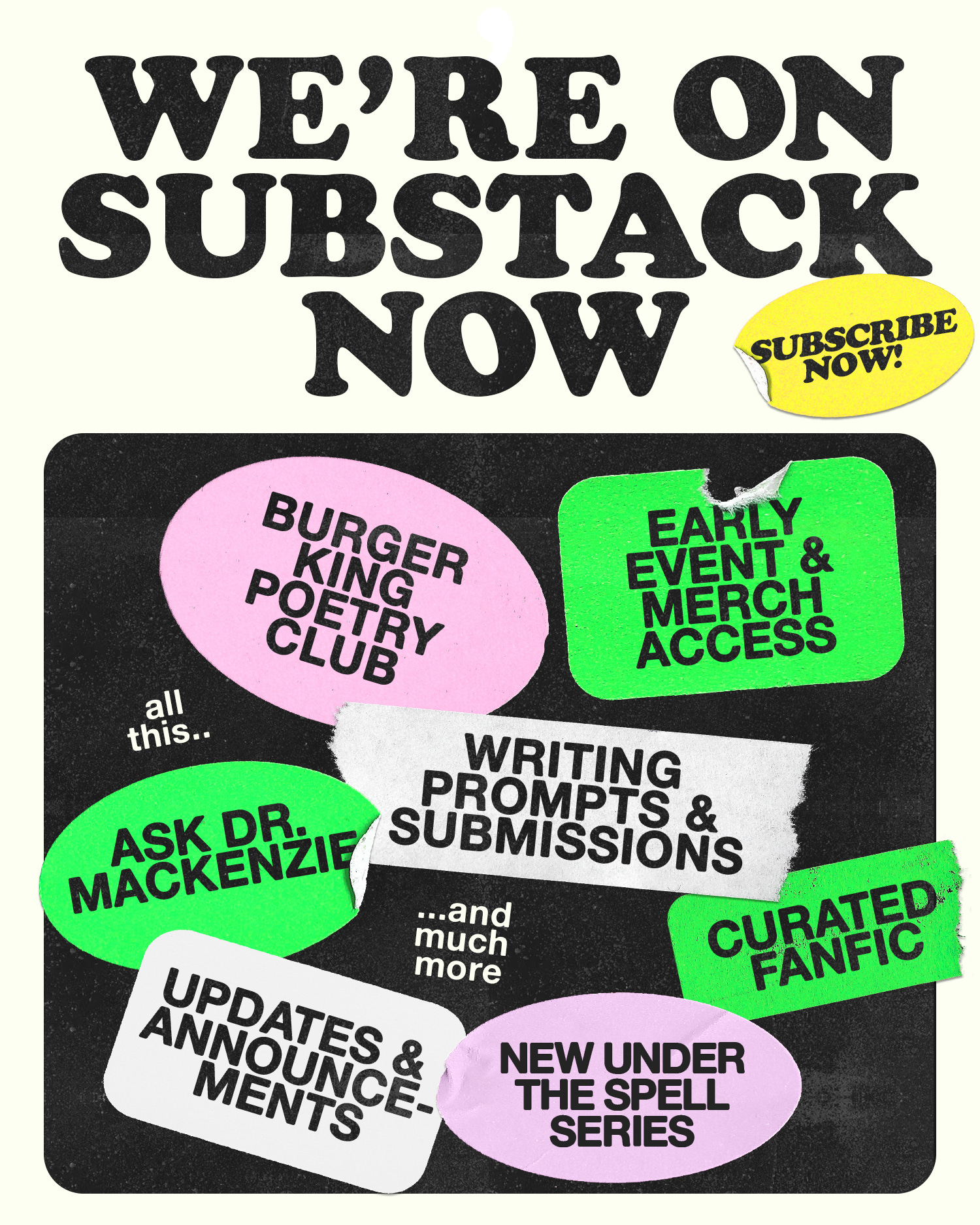 Welcome to the Dream Baby Press Substack 💌