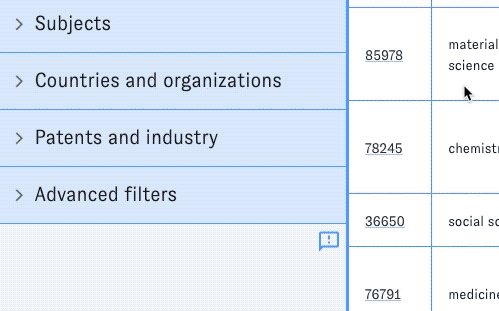 Introducing the latest Map of Science enhancements