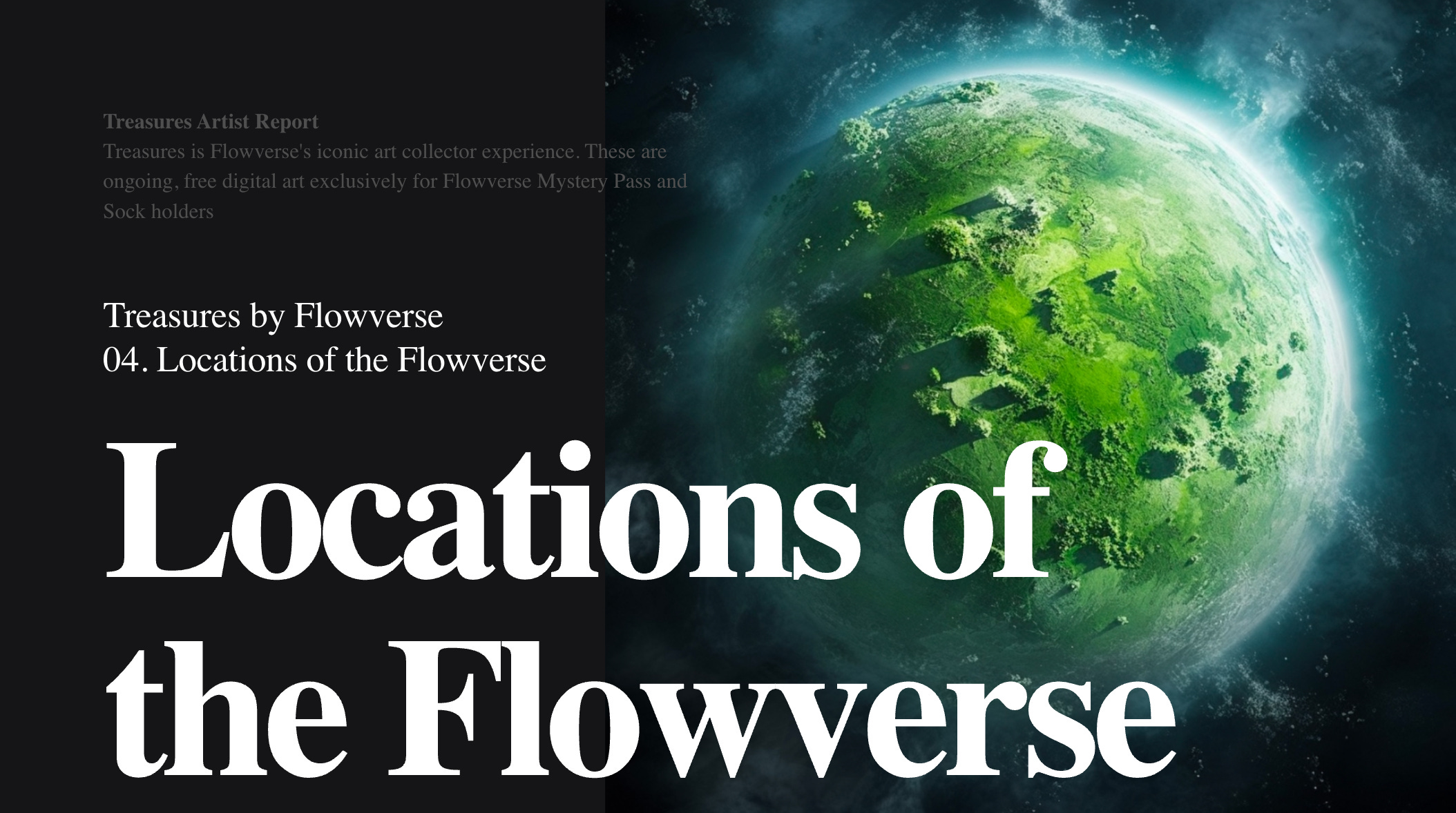 ⚡ Flowverse #93: Locations of the Flowverse