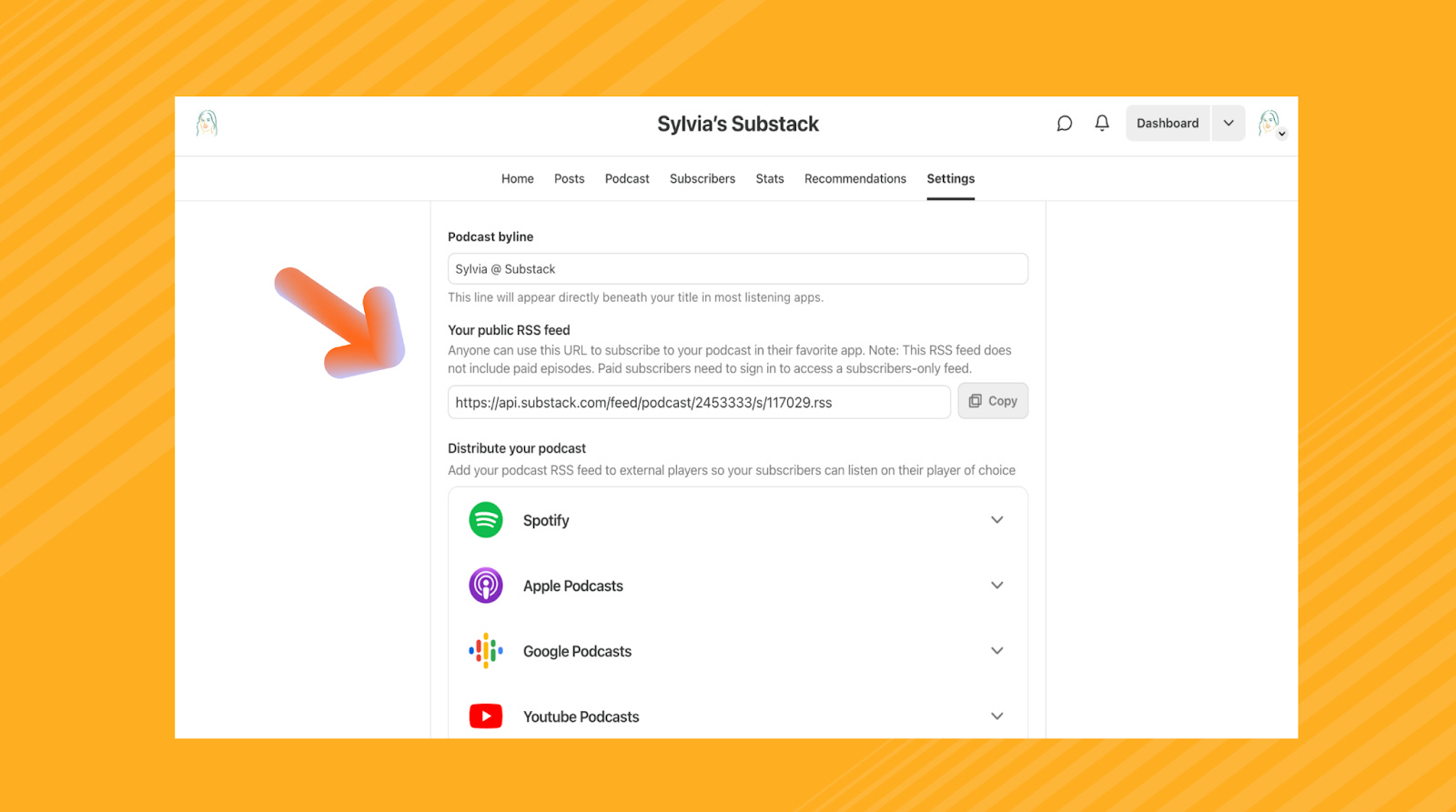 How to switch your podcast to Substack - On Substack