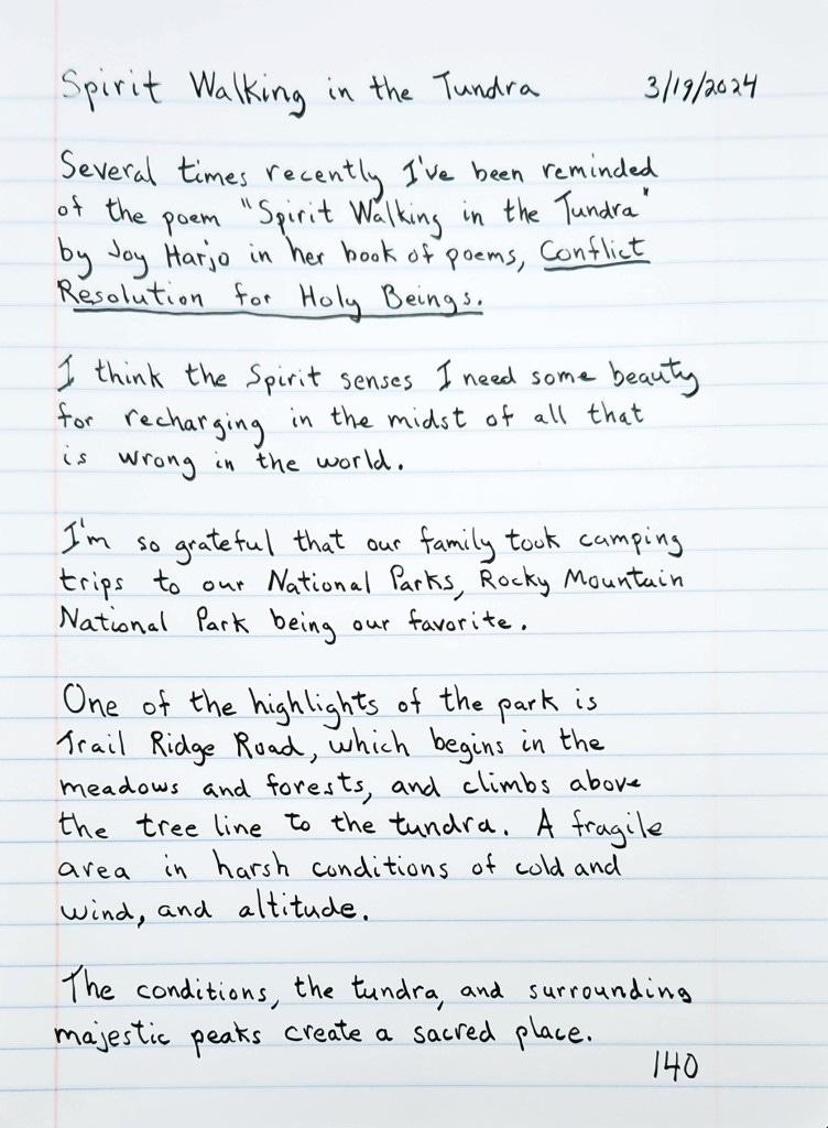 Spirit Walking in the Tundra - by Jeff Kisling