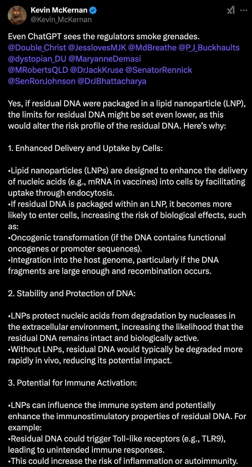 Open Letter to Dr. Lisa Kerr - by Anandamide