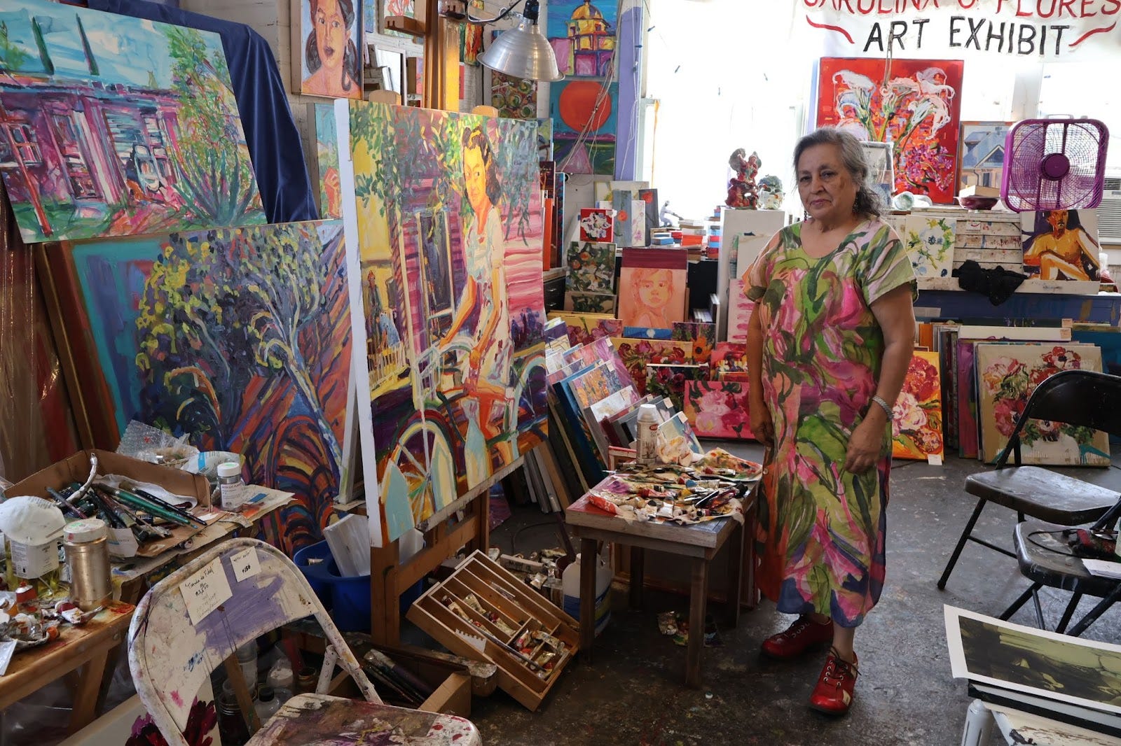 Carolina Flores: Latina Artist Represents Family, Culture, and Community
