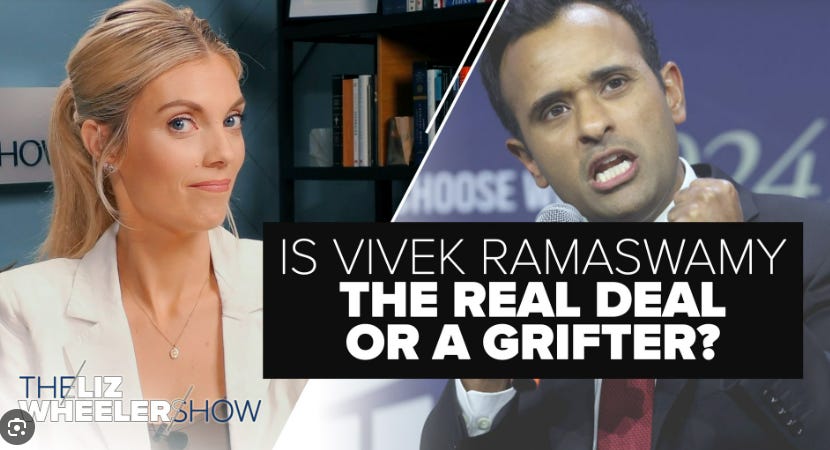 Vivek Ramaswamy：混入MAGA的一条蛇 （2） - 西行小宝’s Newsletter