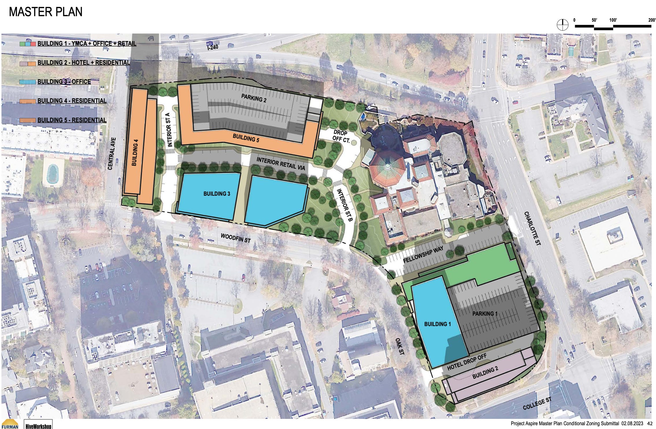Proposed mixed-use urban village would transform 10 acres of downtown Asheville