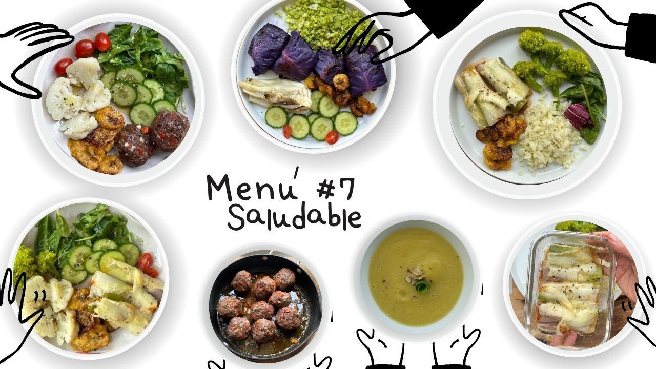 Menu #7 nuevos vegetales, nuevos nutrientes
