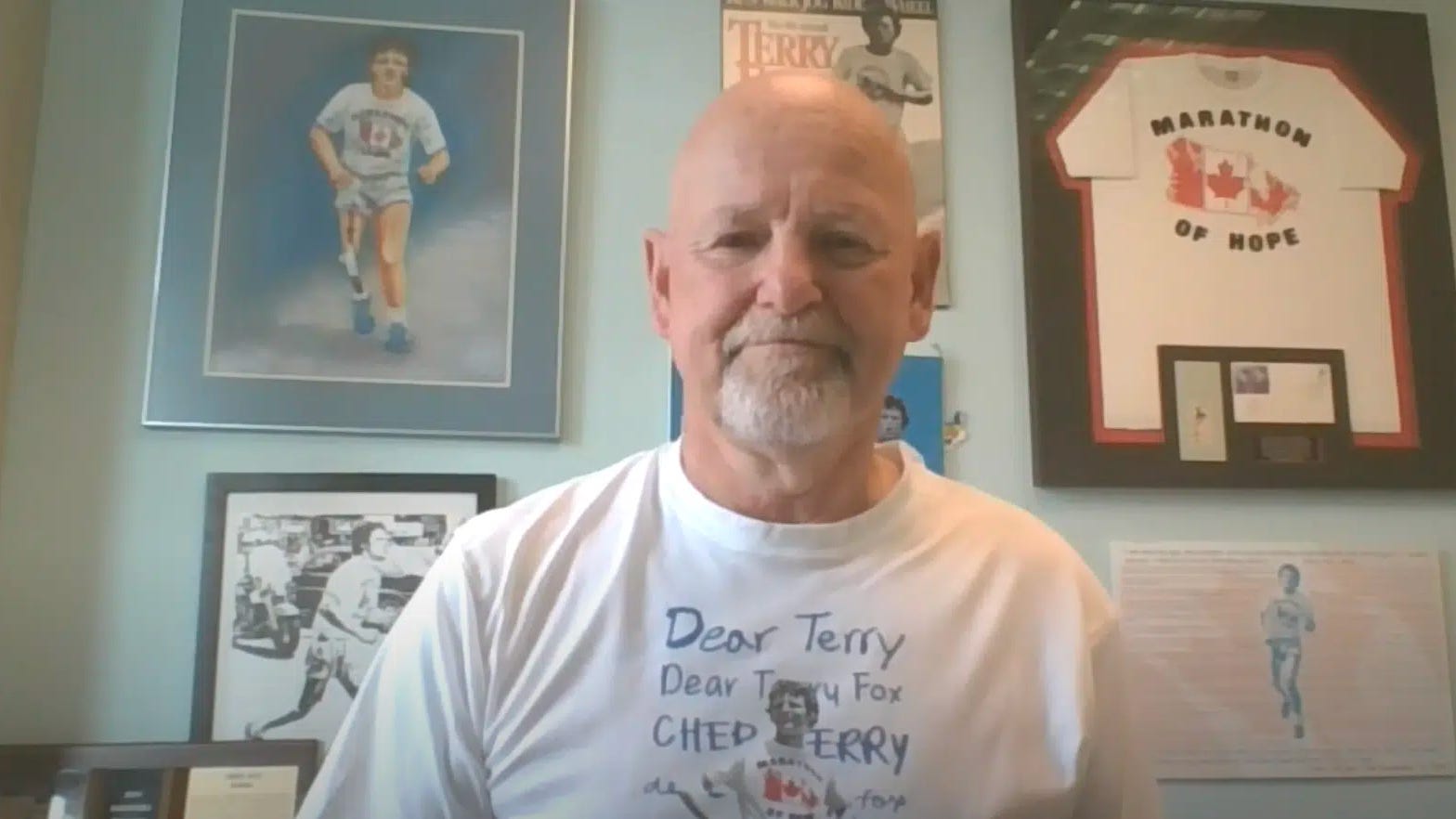 Terry Fox’s brother in town for rescheduled run