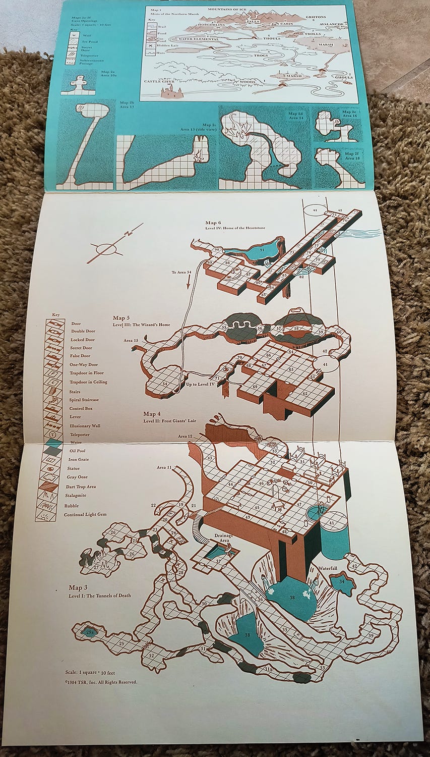 THE ART of Old School D&D Modules: XL-1: Quest for the Heartstone