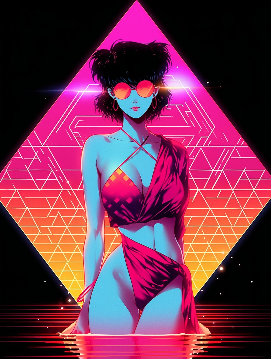 Prompter Mag 🚔 Outrun Aesthetic