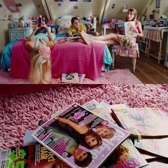 I'm making my Y2K teenage bedroom dreams come true