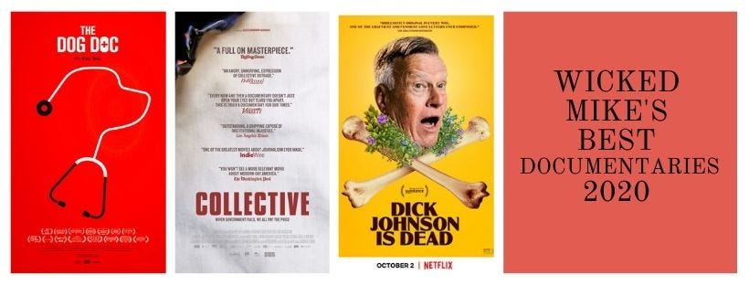 The Best Documentaries from 2020 - by Mike Hampton