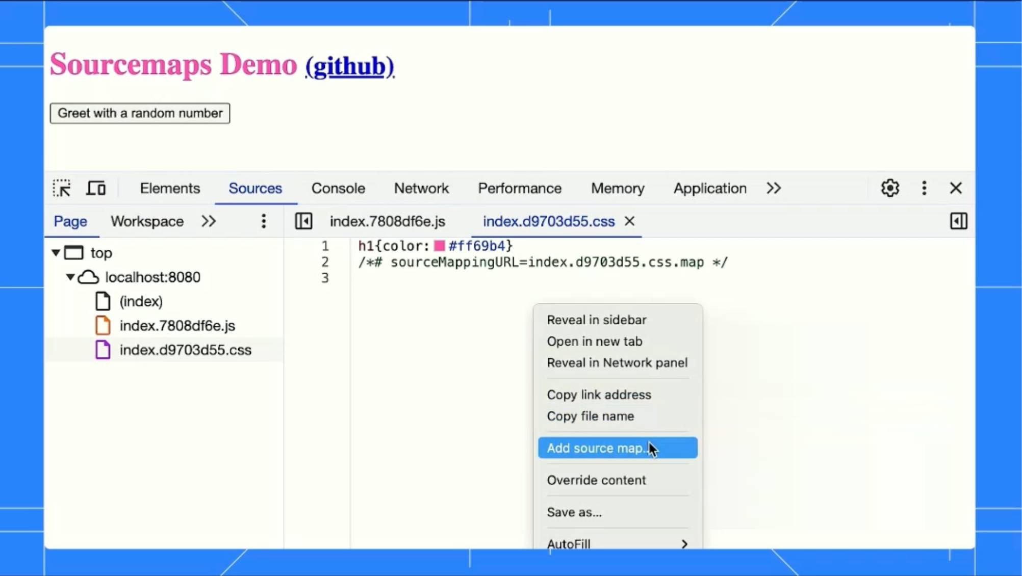 Debug private minified production CSS easier Debug private minified production CSS easier