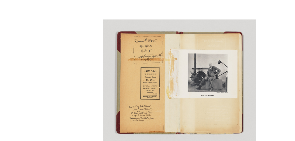 Edward & Josephine Hopper's New York Notes