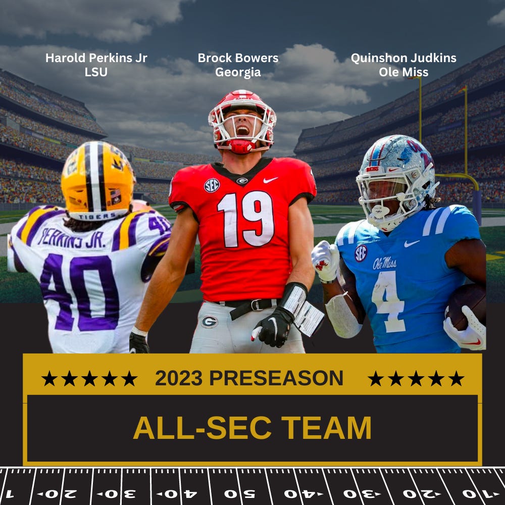 2023 Power 5 All-Conference Teams - by Mello