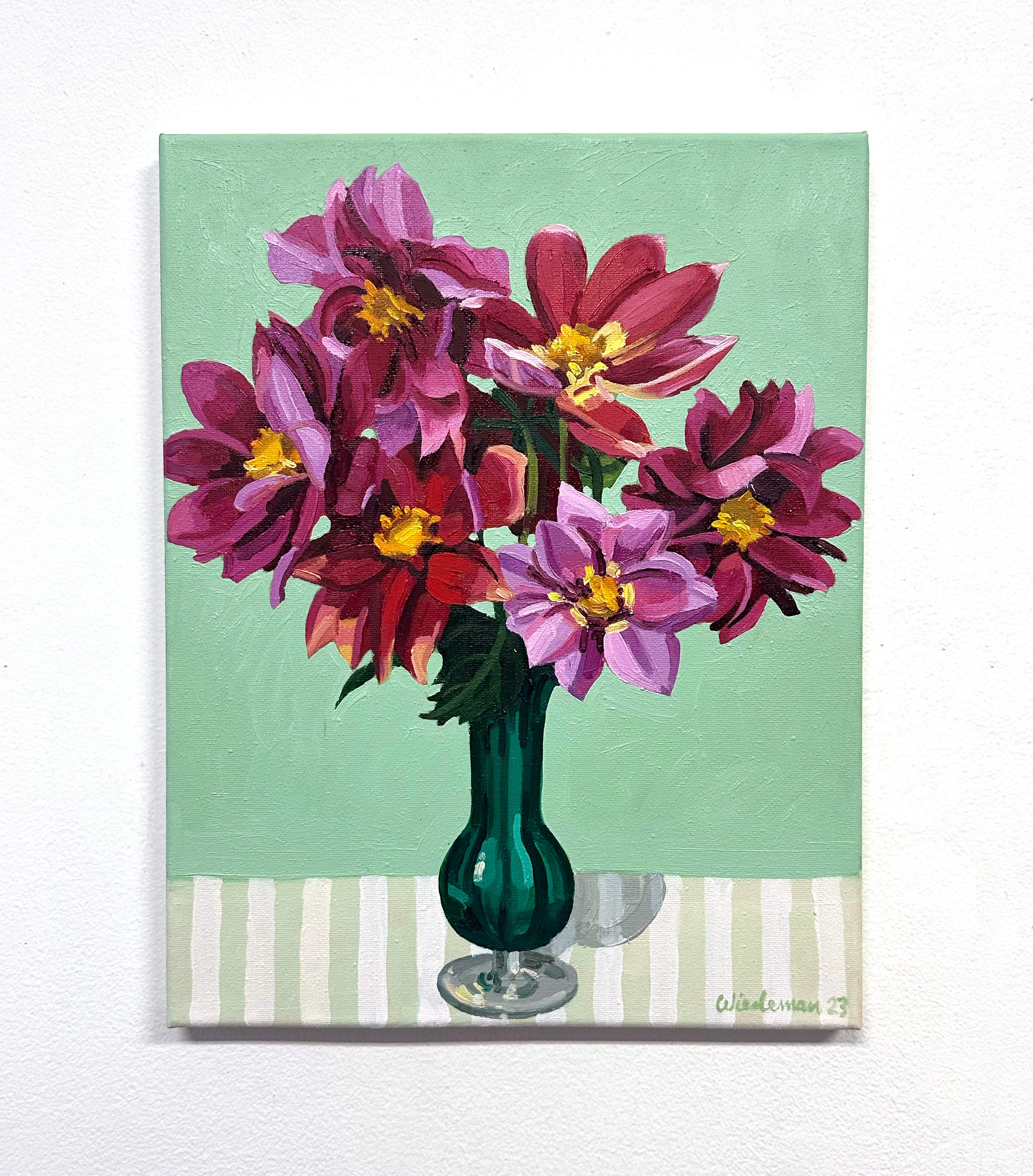 Studio Practice 06: Fall Dahlias - by Carolyn Wiedeman