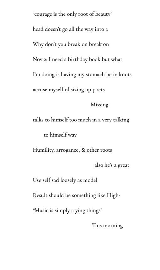 Alice Notley's Poetics of Space - by The Friend
