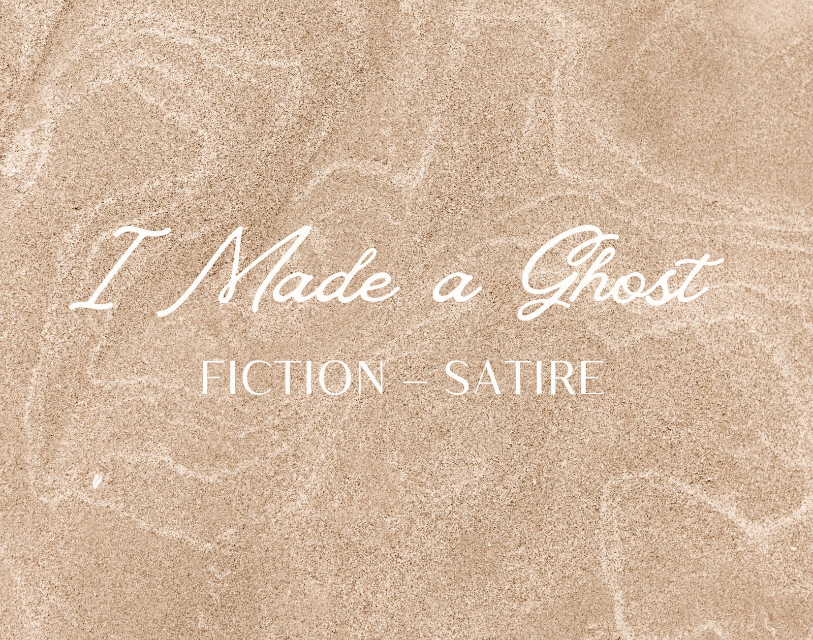 I made a ghost - by Amani Hope - cherry bomb