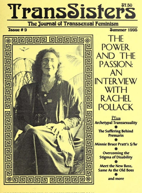 Rachel Pollack, Rest in Power - Susie Bright’s Journal