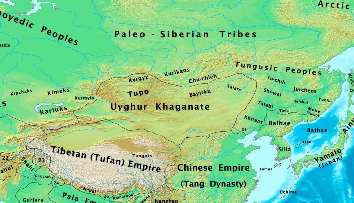 The Collapse of the Uyghur Khaganate and the Uyghur Migration across ...
