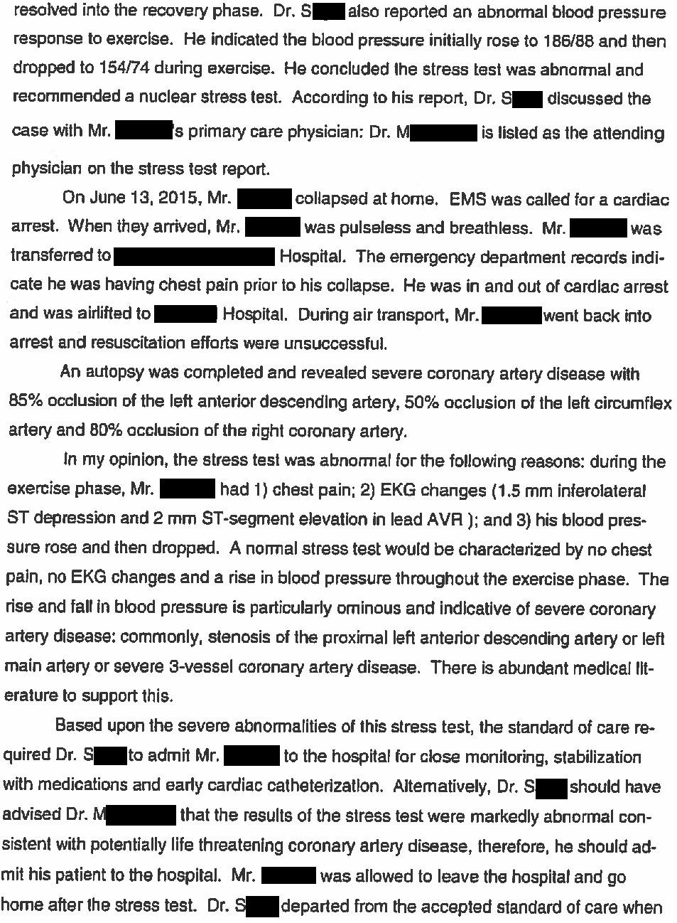 PCP Orders Stress Test - by Med Mal Reviewer