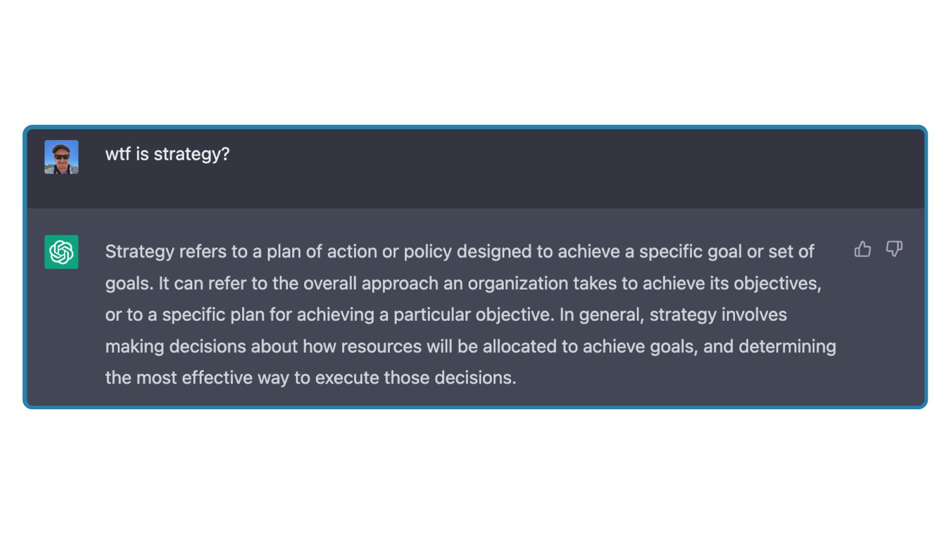 WTF is Strategy? - by Adam Fishman