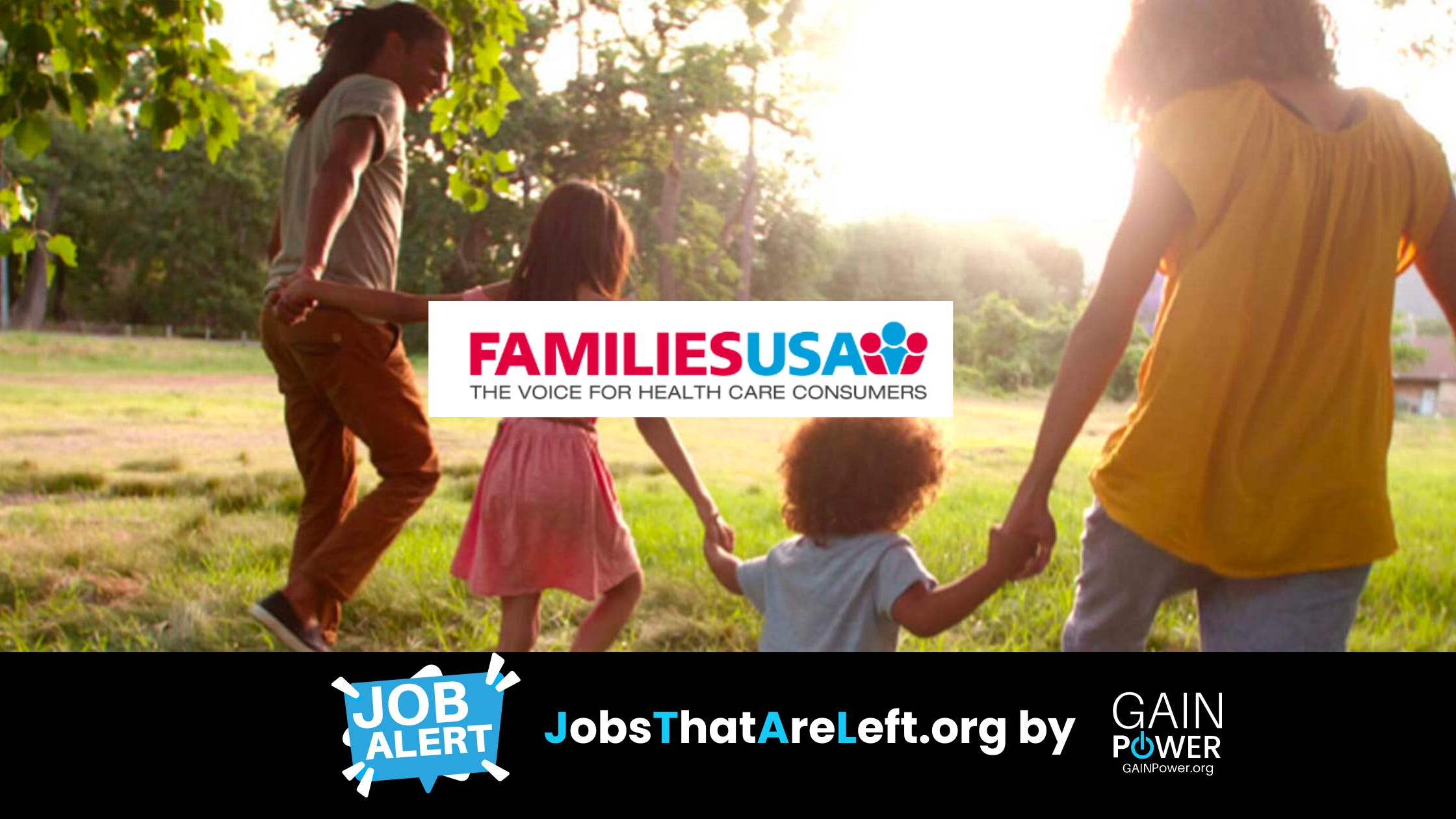 Families USA Foundation, Organizing and Mobilization Manager