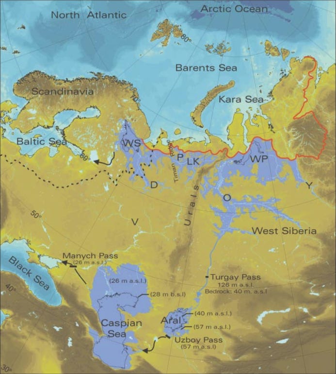 Lost waters: prehistoric lakes - by Miguel García Álvarez