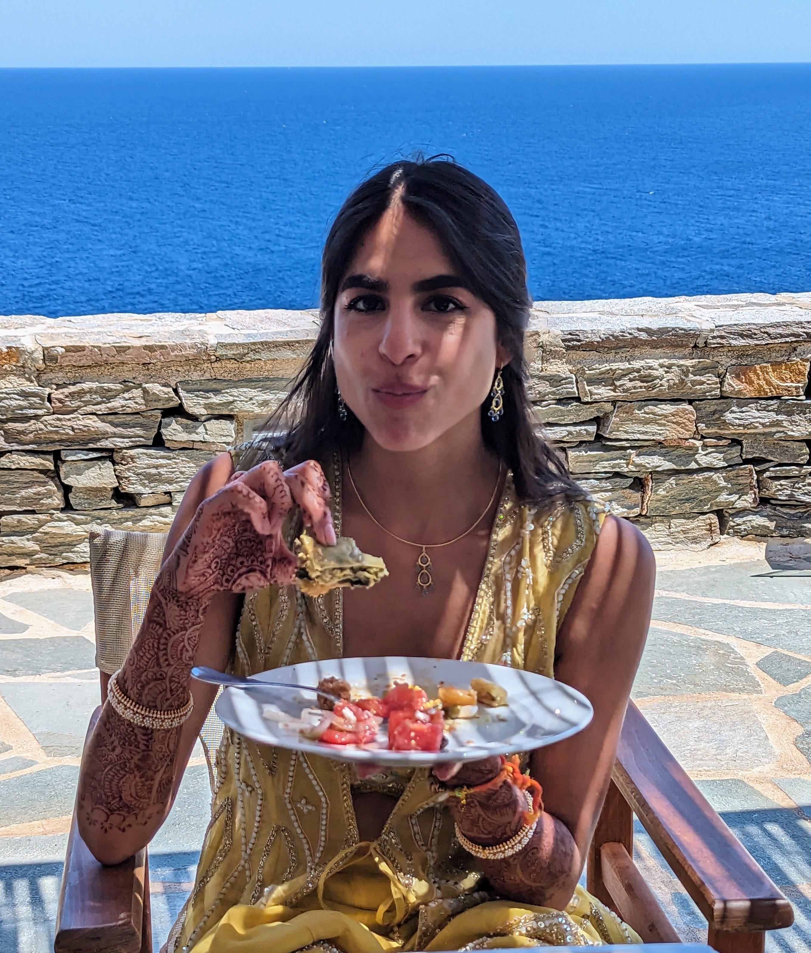 Greek Lunches for the Indian Wedding - by Aglaia KREMEZI