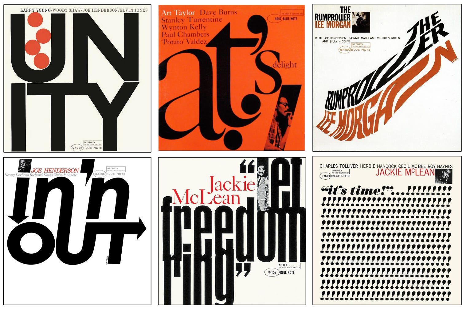 My Favorite Jazz Album Covers - by Ted Gioia