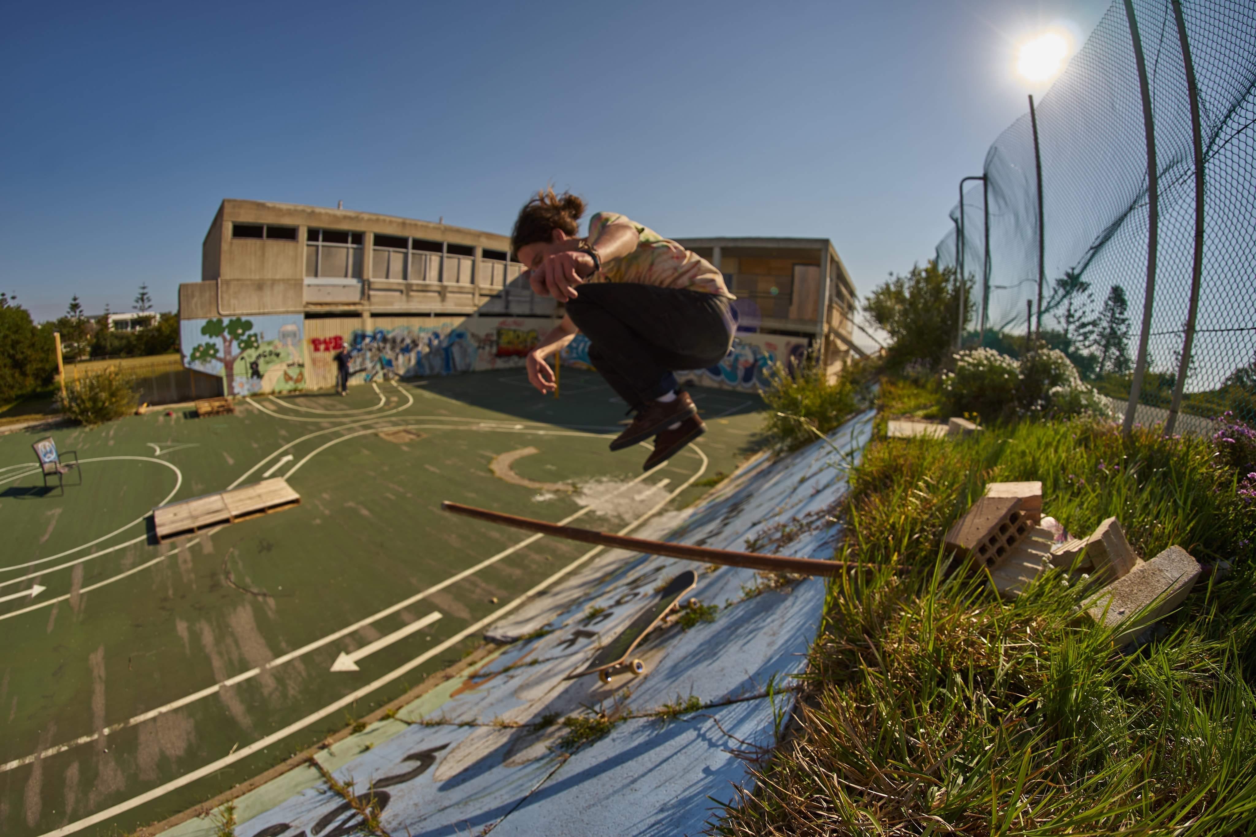 Skateboarding and Writing - by Michael Edward