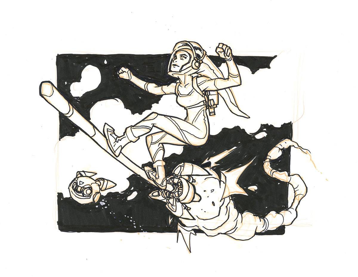 My Long History of Space Witches - by Jake Parker