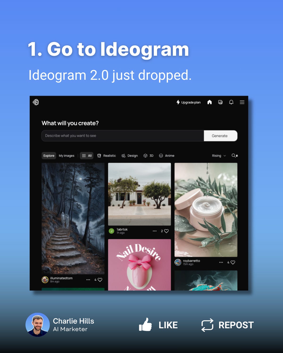 How I create infographics with AI... - by Charlie Hills