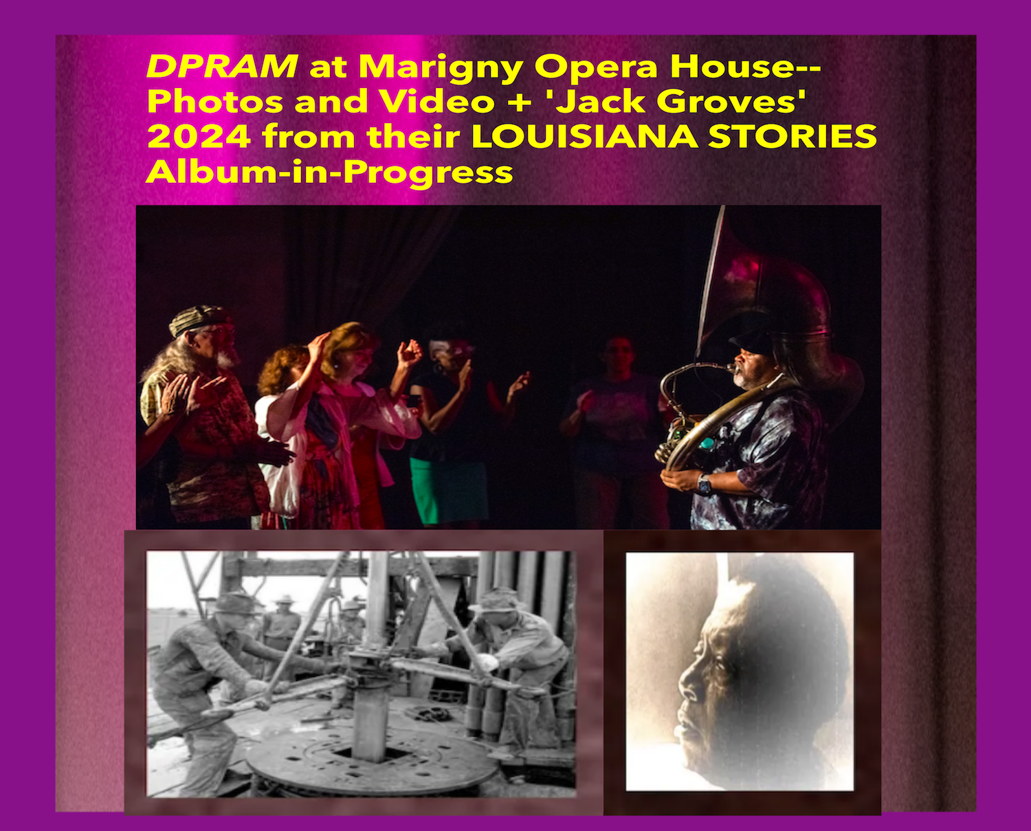 DPRAM at the Marigny Opera House--Photos and Video + 'Jack Groves' in ...