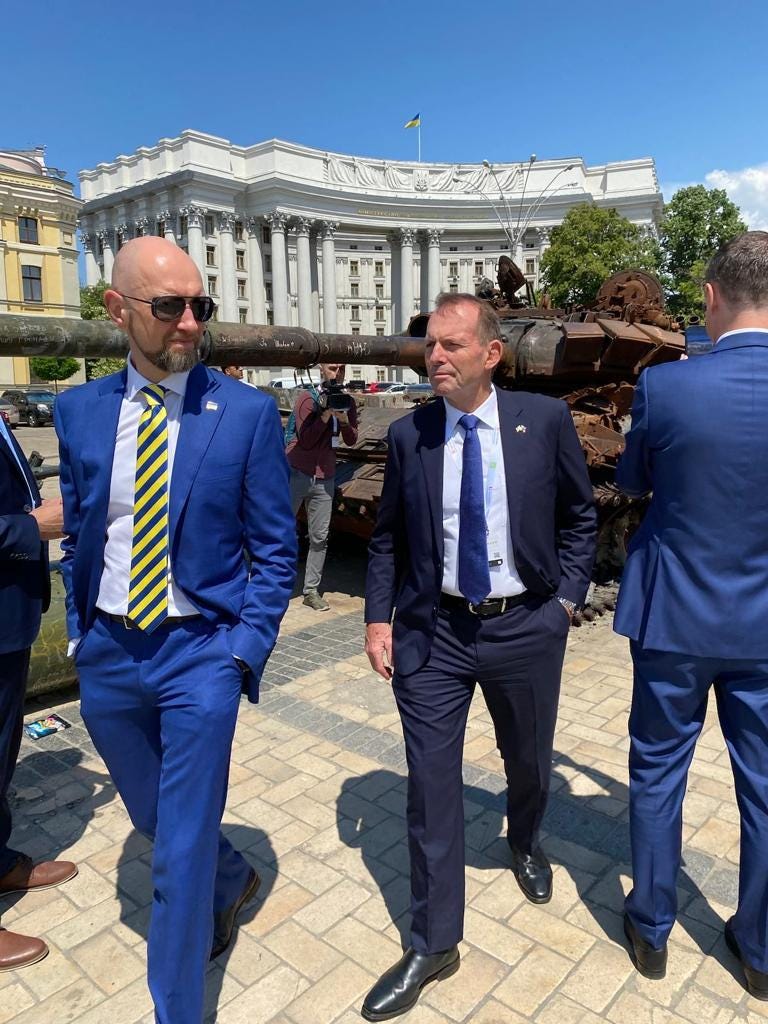 Tony Abbott slams GOP's 'Putin Fascination Syndrome'