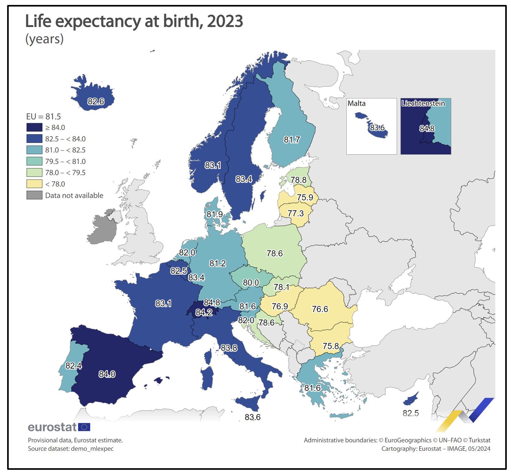 By the Numbers: TFRs by State and Japan's Dementia Population