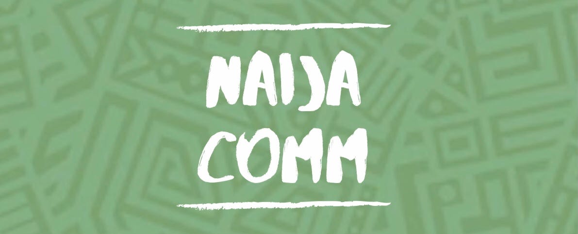 How Naija Comm, a global community of creatives and social enterprise ...