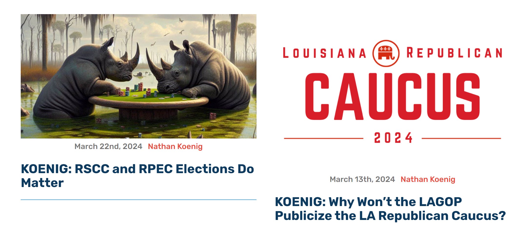 Joining the Greater New Orleans Louisiana Republican Assembly (LRA)