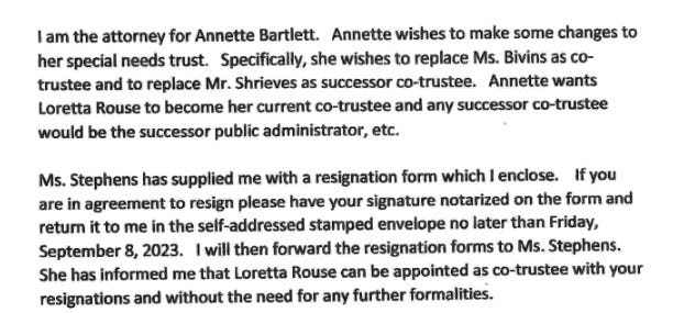 The Definitive Dossier of Loretta Rouse, Public Administrator for ...