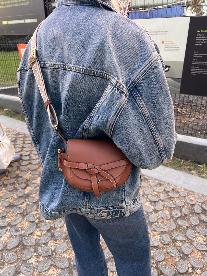 Off-Duty Denim On Set - by Megan Alida Strachan